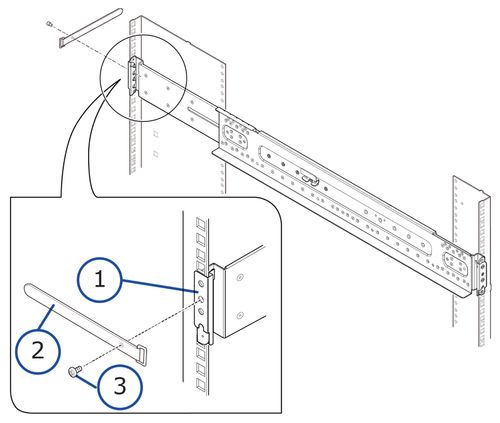 VSP One Block 20 Quick Setup Guide - Install the drive boxes into the rack