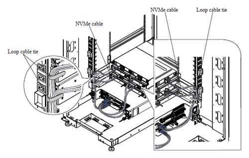 VSP One Block 20 Quick Setup Guide - Cable the drive boxes