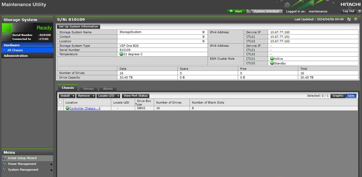 VSP One Block 20 Quick Setup Guide - Perform the initial setup